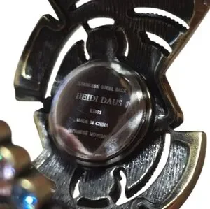Heidi Daus | Accessories | Heidi Daus Art Deco Bronze Metal Swarovski ...